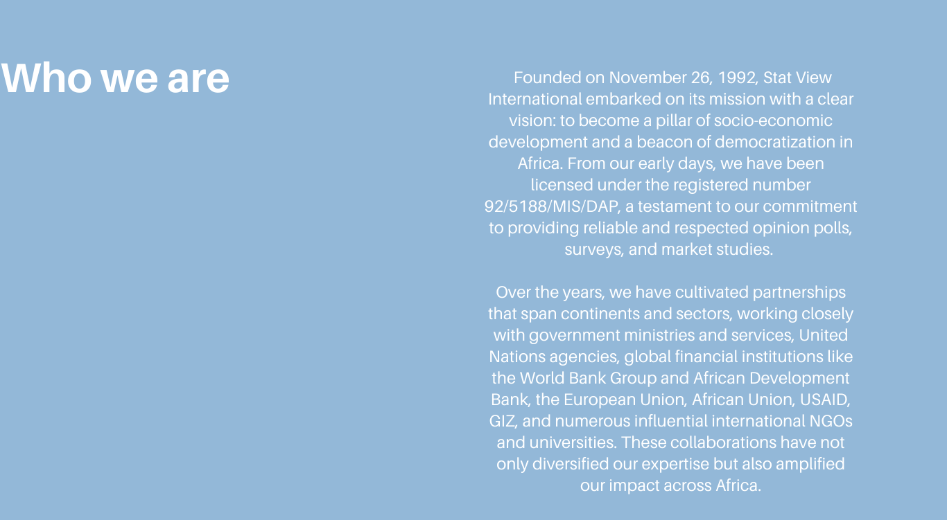 | Stat View International